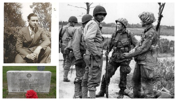 WW2 Fallen 100: WW2 Normandy Fallen - Wilfred Lewis, 82nd Airborne Division