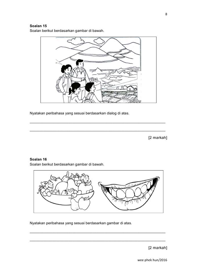 Soalan Peribahasa Bergambar - Riset Soalan Peribahasa Bergambar - Riset