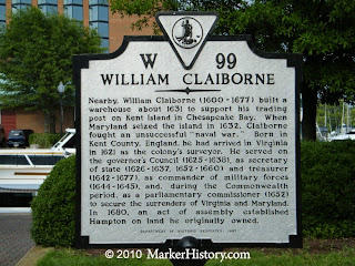 Fortiter Ubique: William Claiborne, of Kent