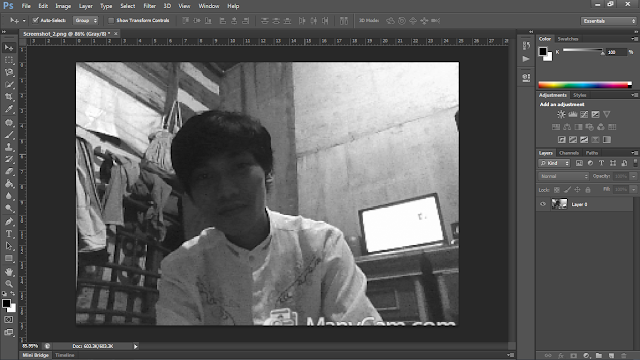 cara membuat efek hitam putih pada foto ~ yukblajaronline