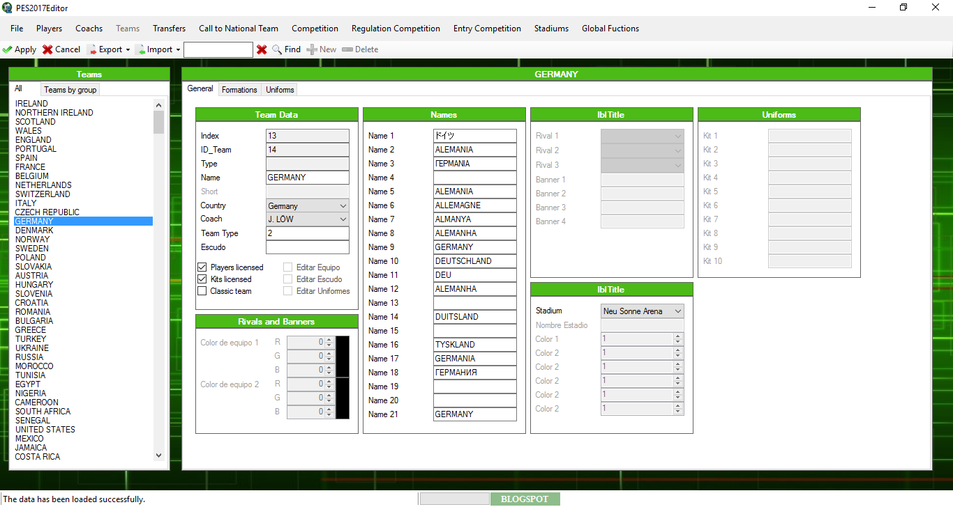 PES 2017 Editor Alpha v0.5a by Ejogc327 ~ PES-ID | Download Gratis ...