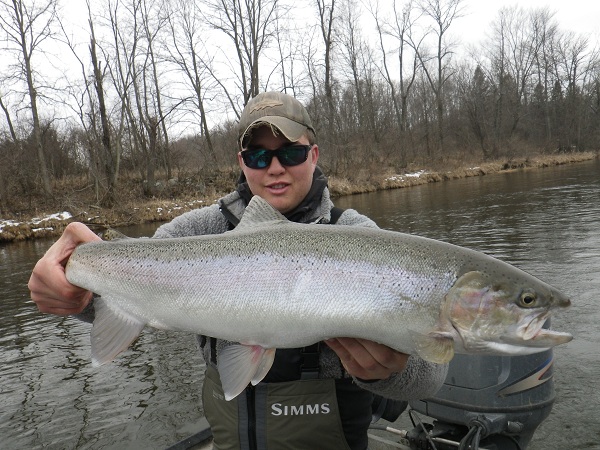 Muskegon River Guide.com: Float fishing for Steelhead
