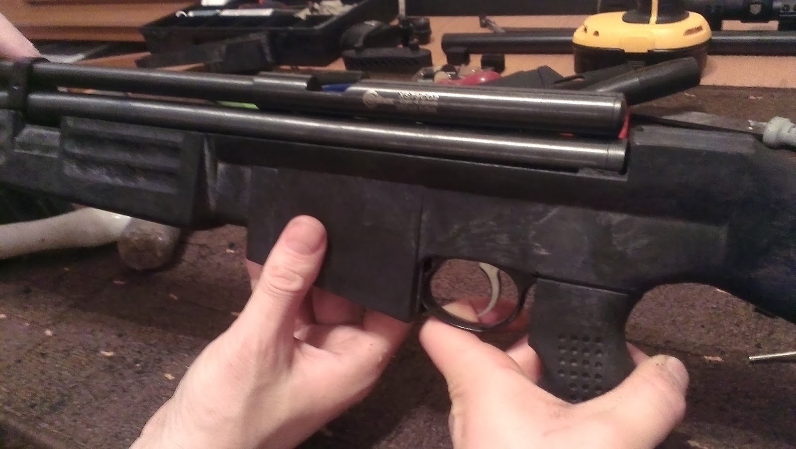 AIR RIFLES AND SHOOTING: QB78 IN JACKAL STOCK