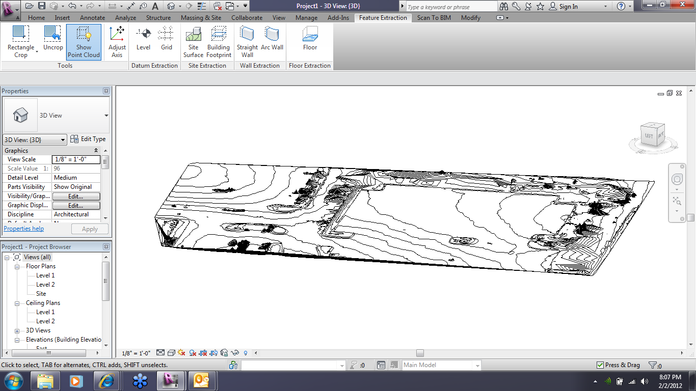 Civil 3D GURU CONVERGENCE: Point Cloud Feature Extraction for Revit