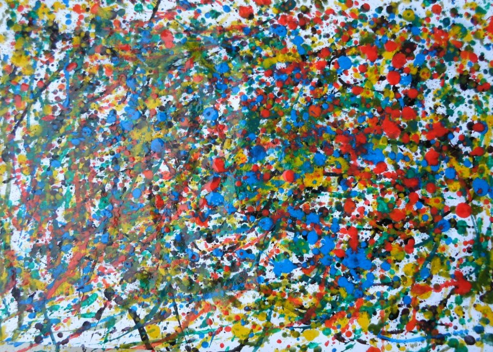 mix art... : Arte Abstrata informal, geométrica e action paint