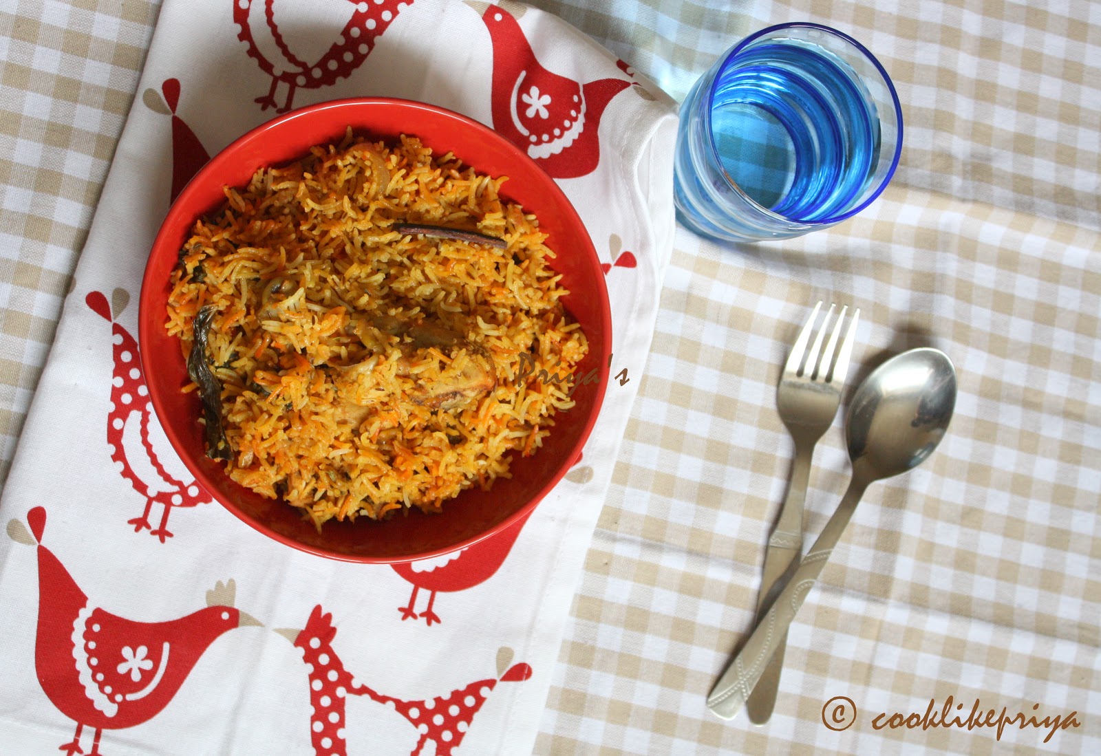 Cook like Priya: Chicken Dum Biryani | Easy Chicken Biryani | South ...