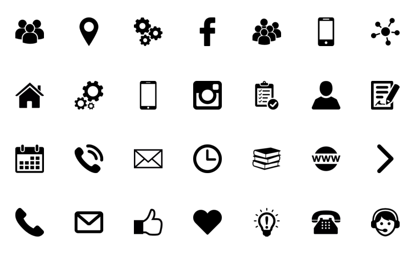 icon list css font awesome | VISUALIZER™