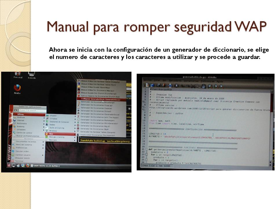 practicas: MANUAL DE SEGURIDAD WEP Y WAP