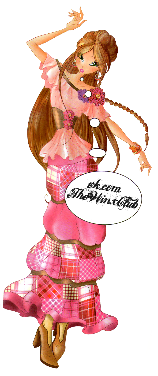 Bloom, Stella and Flora Lynphea Style PNG pics! - Winx Club All