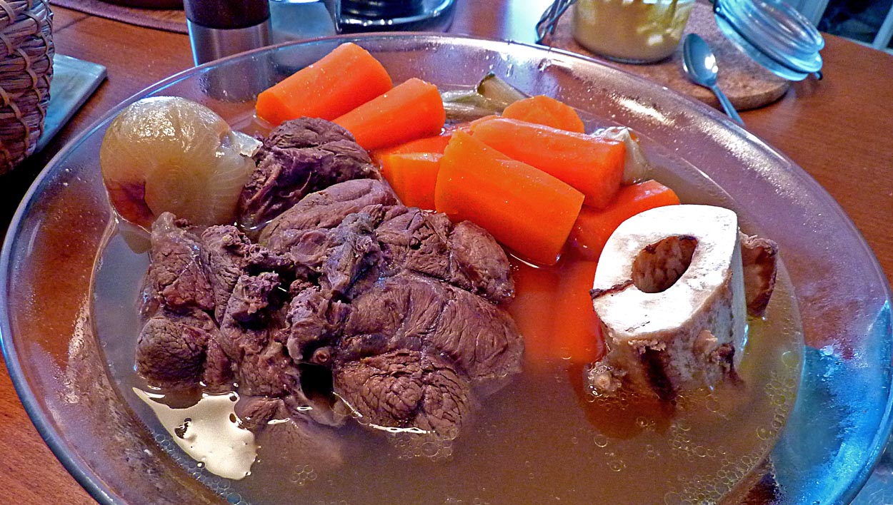 Living the life in Saint-Aignan: Pot au feu — boiled beef dinner