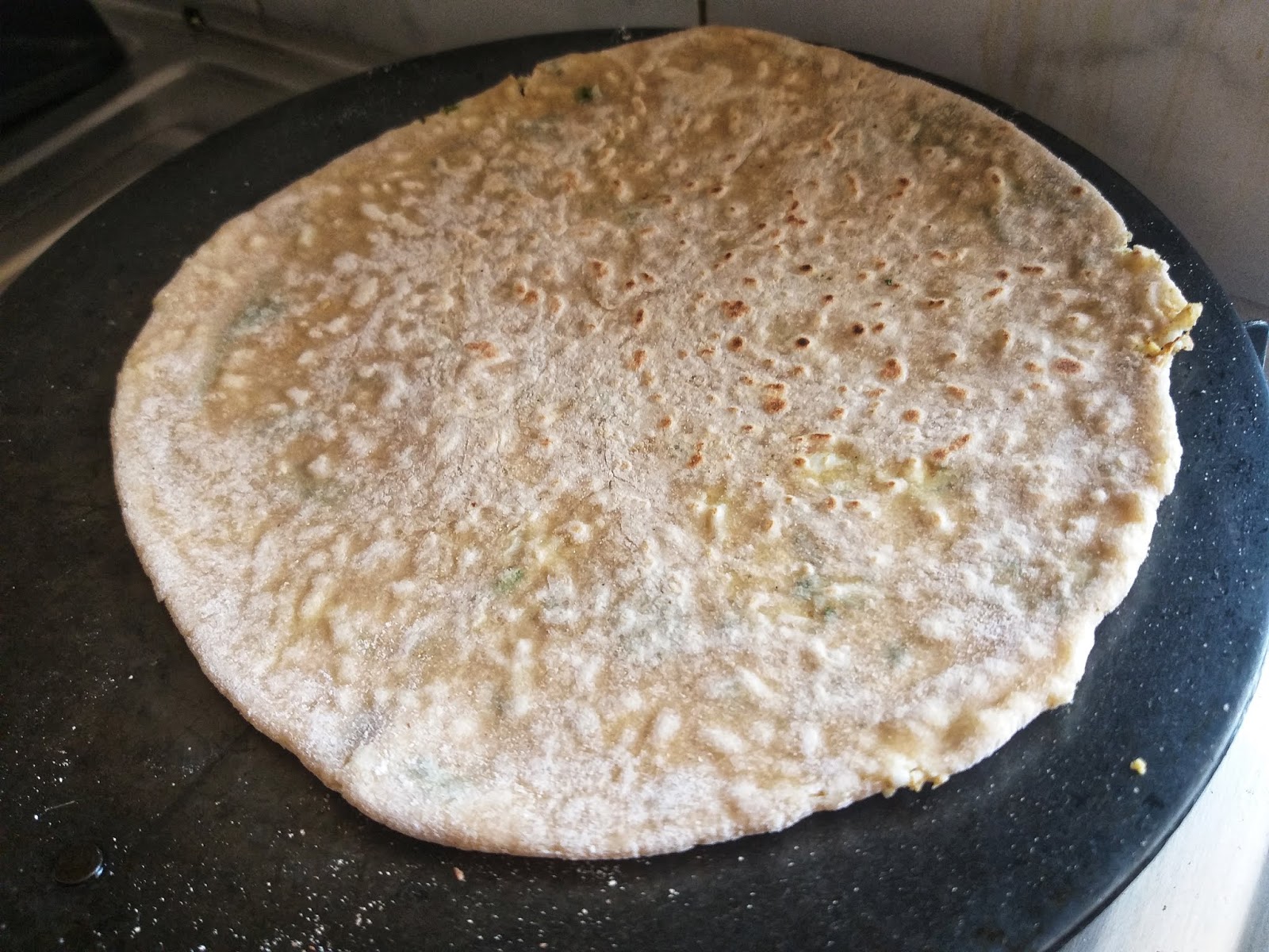 Everyday Cooking : Boiled Egg Parathas/ Anda Paratha Recipe