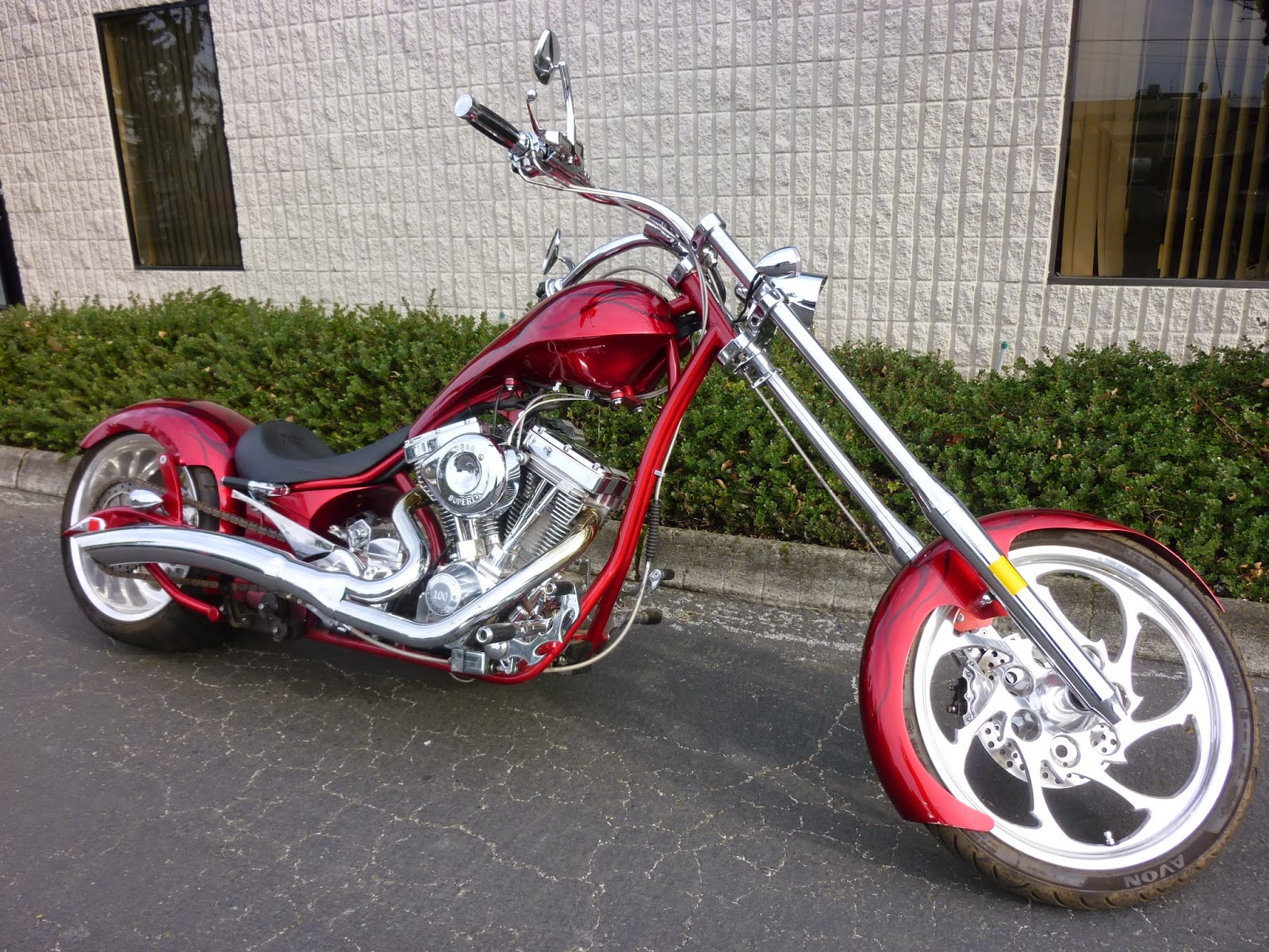 OMG Motorsports: 2008 BIG BEAR CHOPPER "THE SLED 300 EFI CHOPPER" 3K MILES