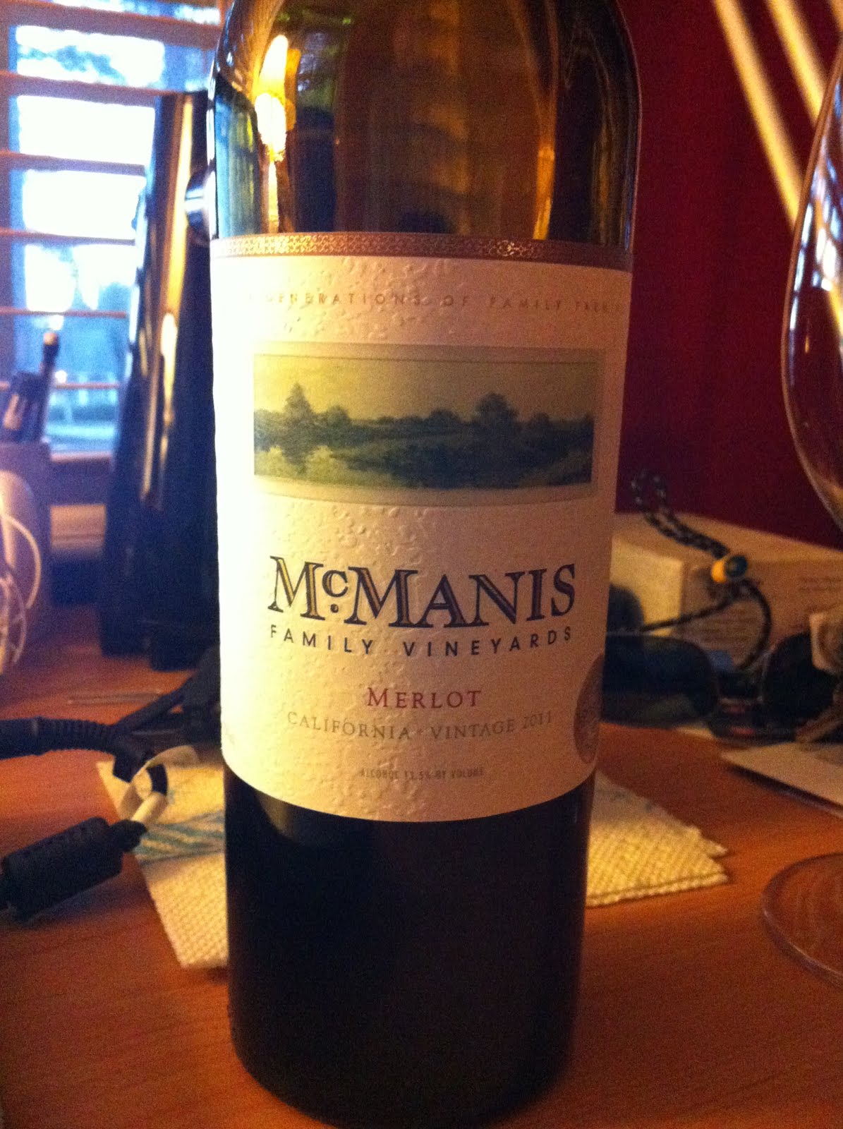 Just a Wine Guy: 2011 McManis Merlot