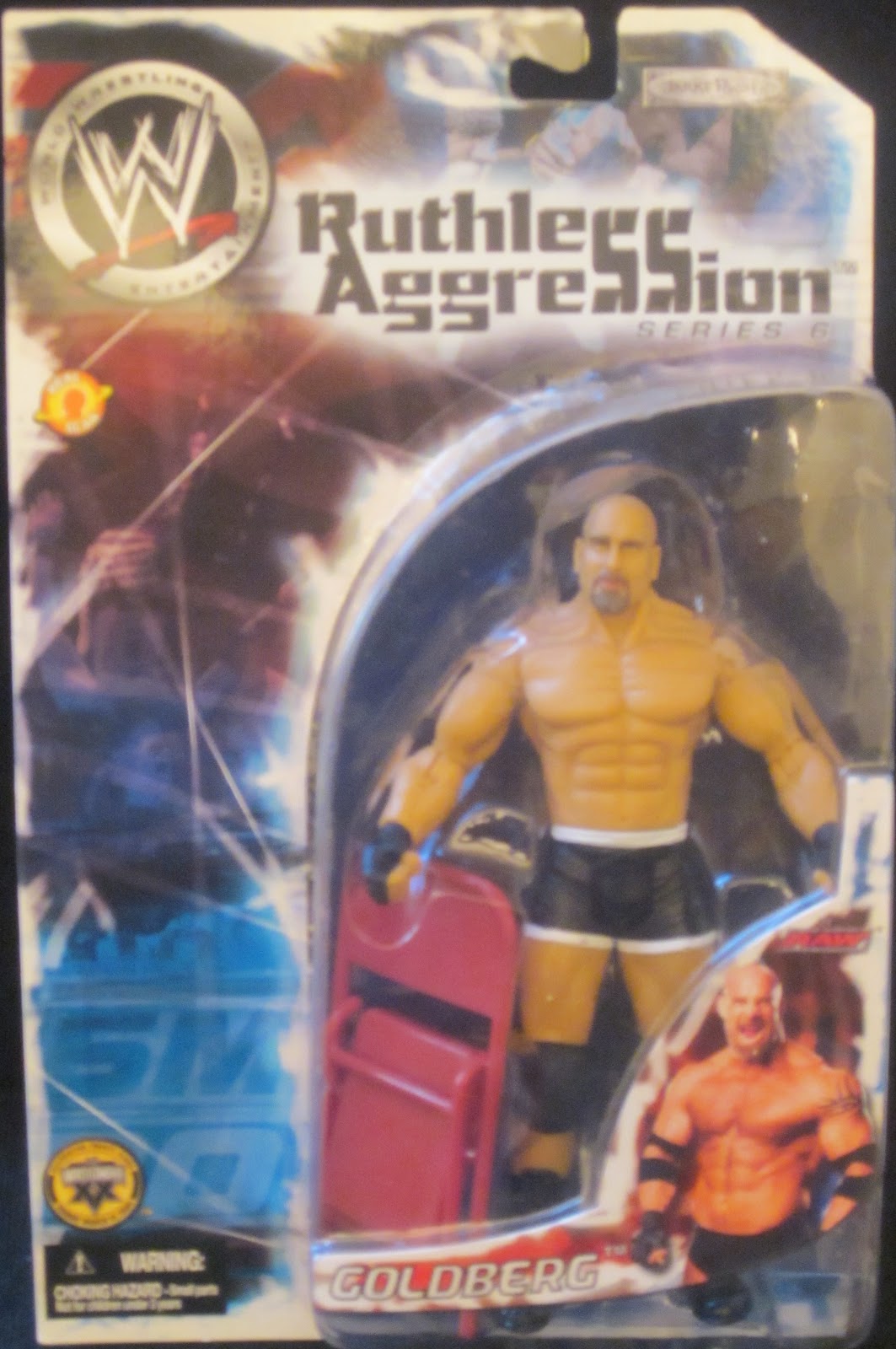 The Toyseum: GOLDBERG - WWE Ruthless Aggression Series 6