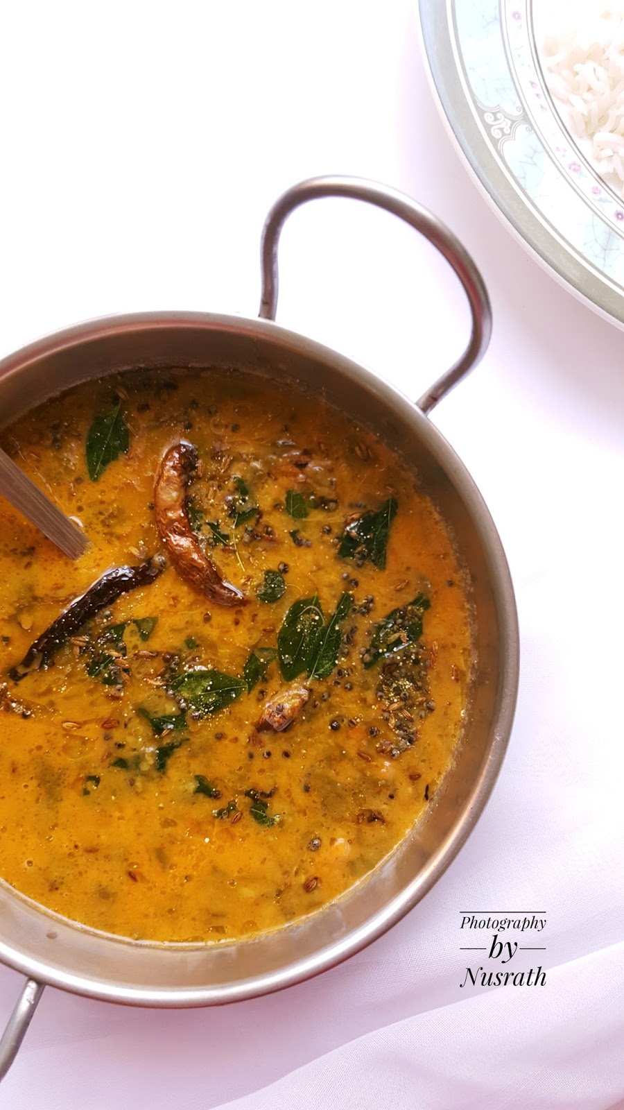 Spinach with lentils| Palak dal |Palakura pappu | The food factory