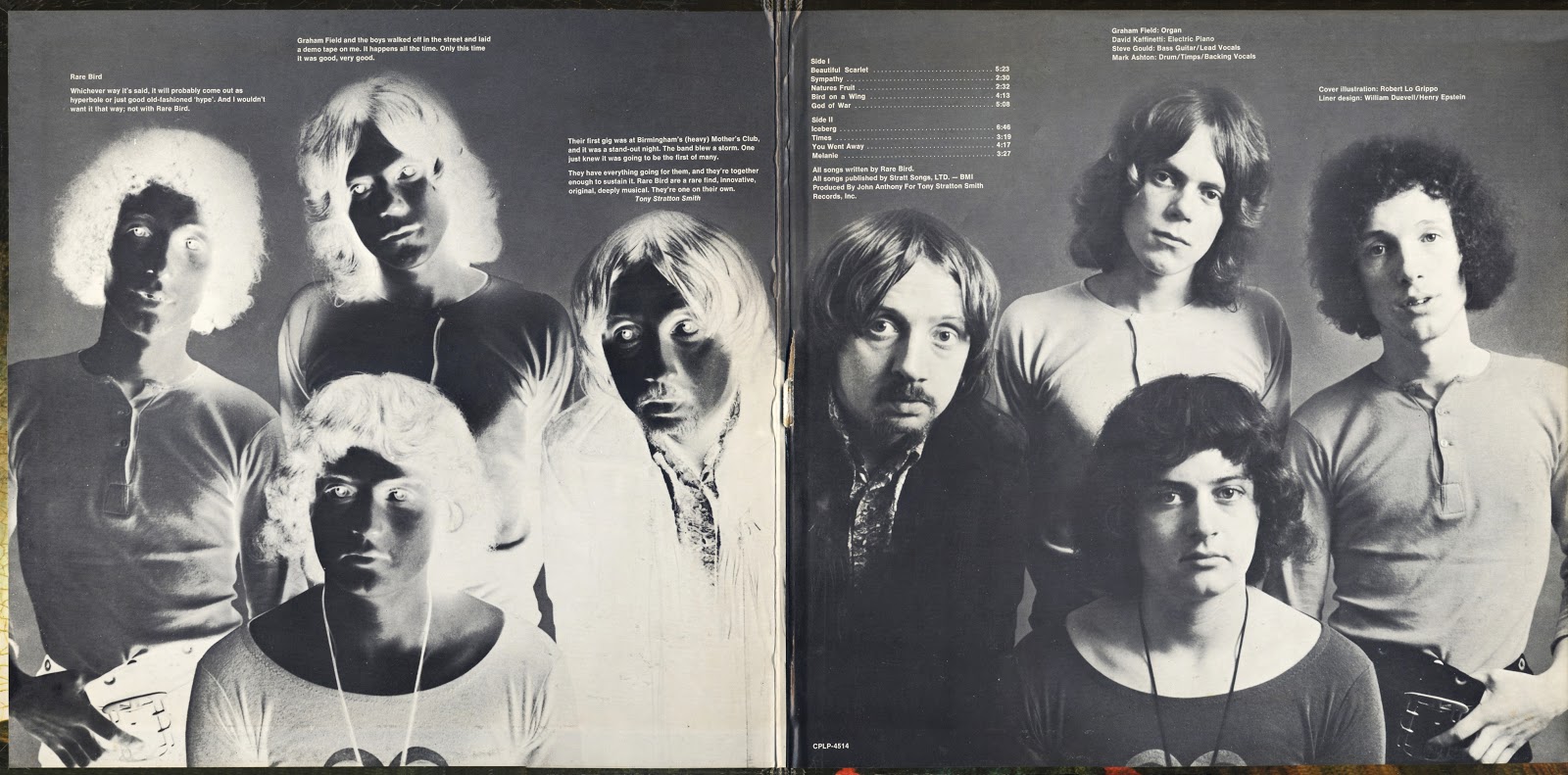 1969 Rare Bird - Rare Bird - Rockronología