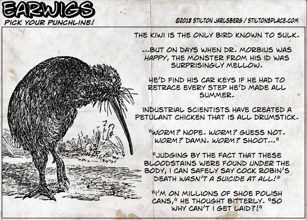 Stilton's Place: Kiwi's Playhouse