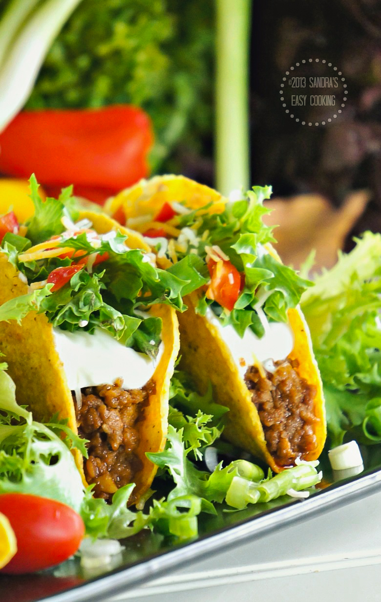 Beef Tacos - SANDRA'S EASY COOKING