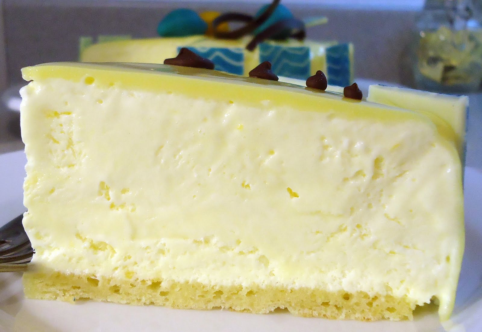 MiniCuisine: Entremet au citron bleu
