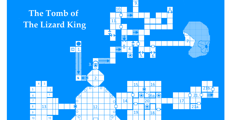 World Creators Toolbox: Blue Lizard King Map