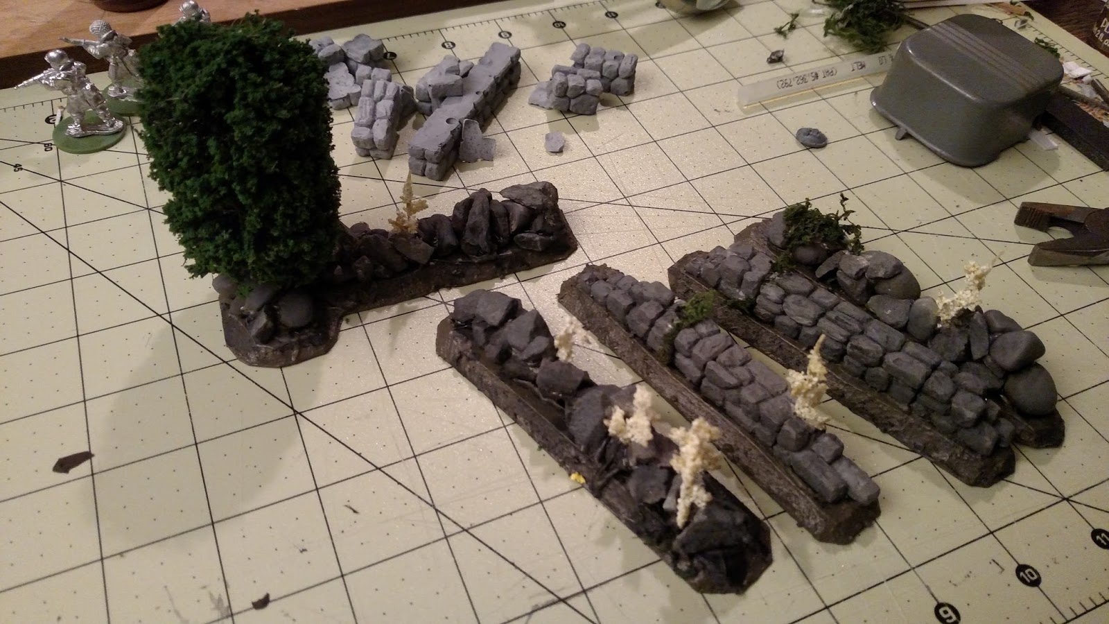 Battleground Hobbies: Battleground Terrain Factory: Stone Walls and ...