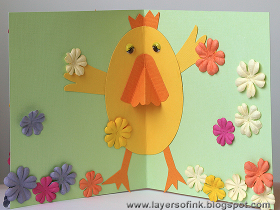Layers of ink: Kiddies Craft: Pop-Up Easter card