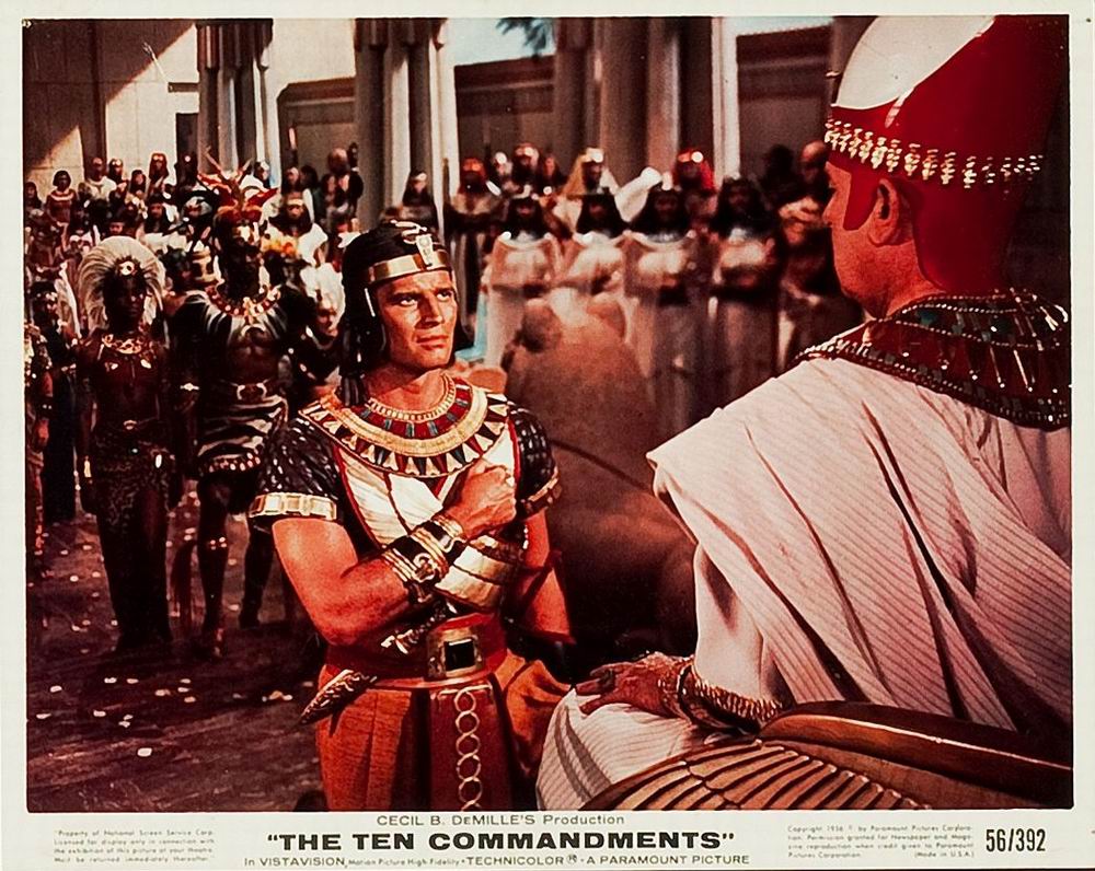 What year was the ten commandments movie made - rurent