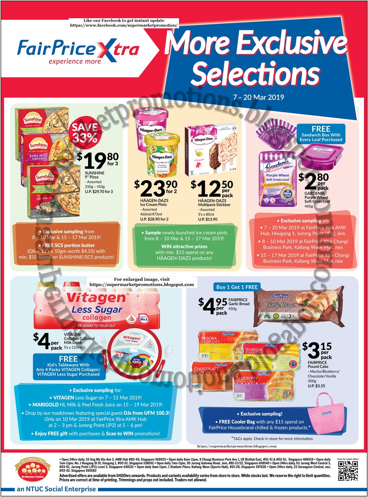 NTUC FairPrice Xtra Breakfast Fair 07 - 20 March 2019 ~ Supermarket ...