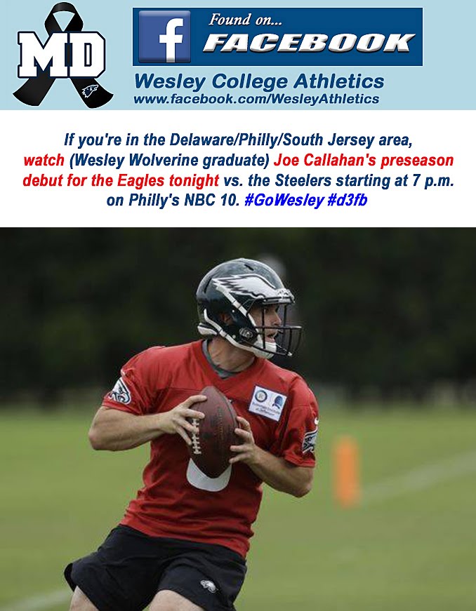 Wesley College Softball : JOE CALLAHAN DEBUT