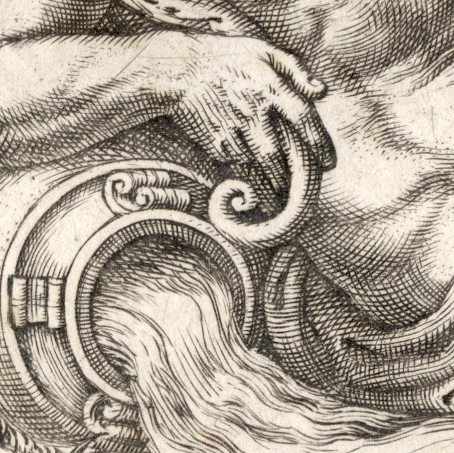 Prints and Principles: Master of the Die’s engraving, “Daphne Embracing ...