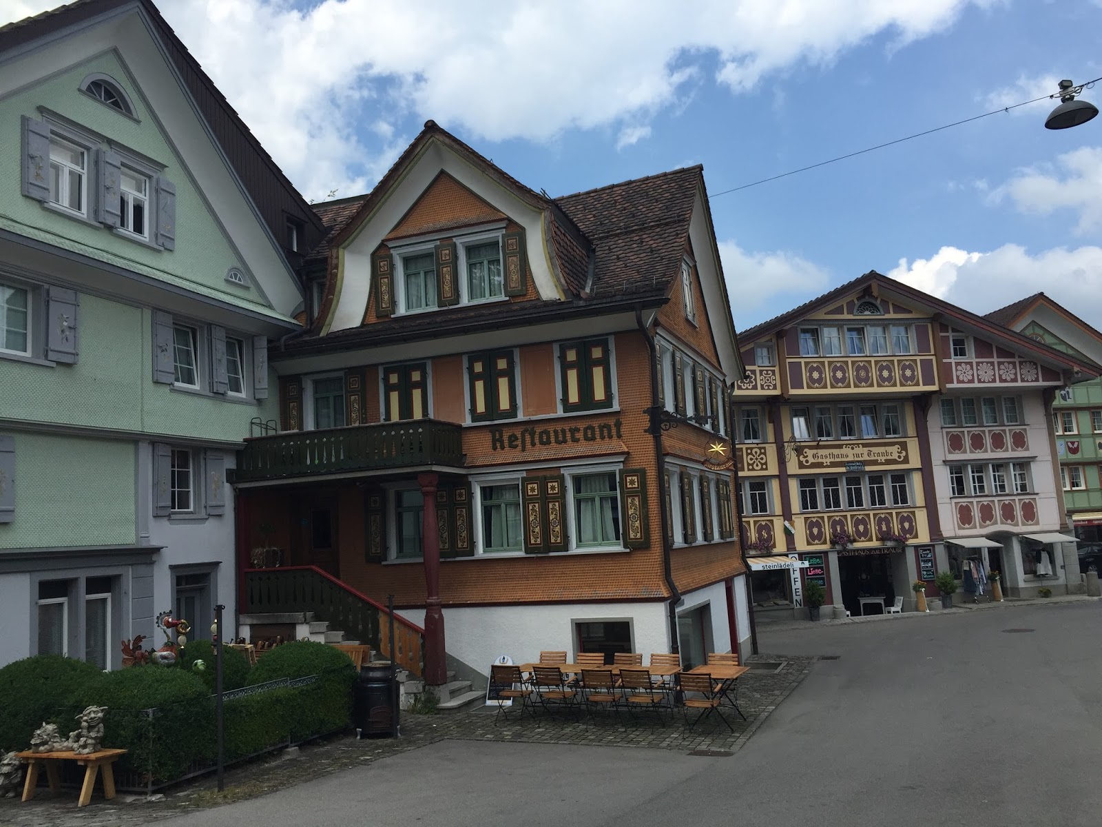 Top Shelf Wanderweg: Appenzell... the most traditional Swiss village.