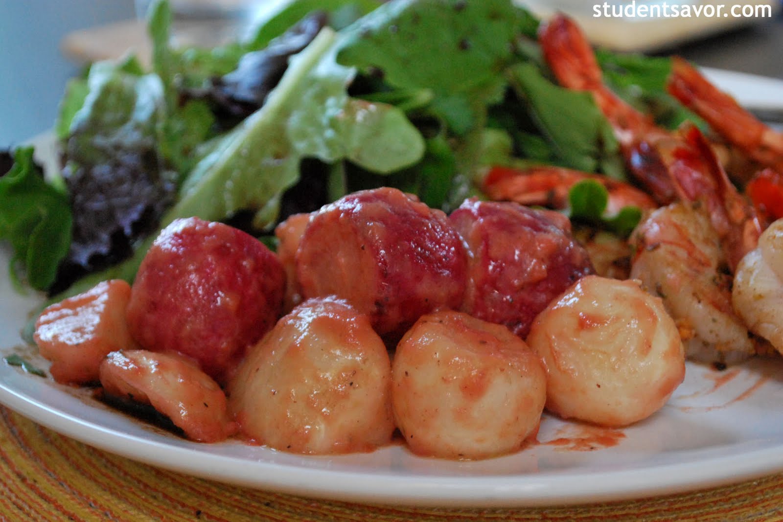STUDENT SAVOR: Mustard Glazed Turnips