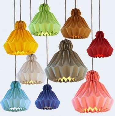 origami lampshade ~ instructions origami kids