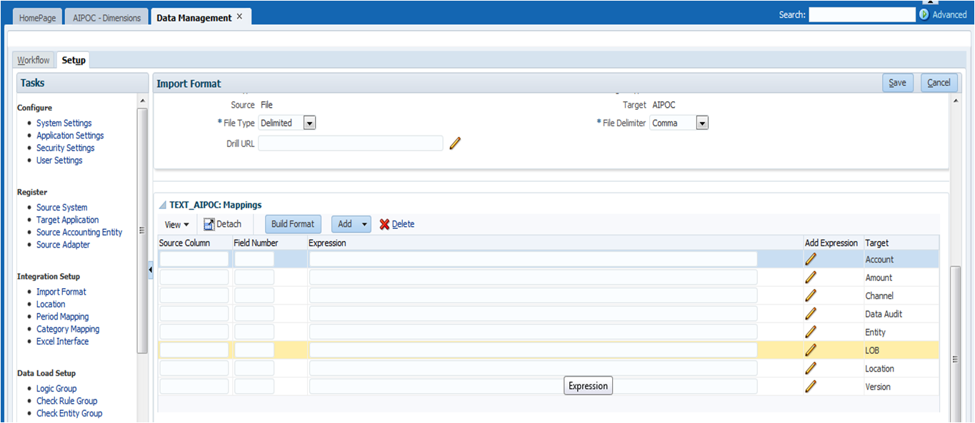 Hyperion EPM Challenges: FDMEE Basics : Getting Started with this tool