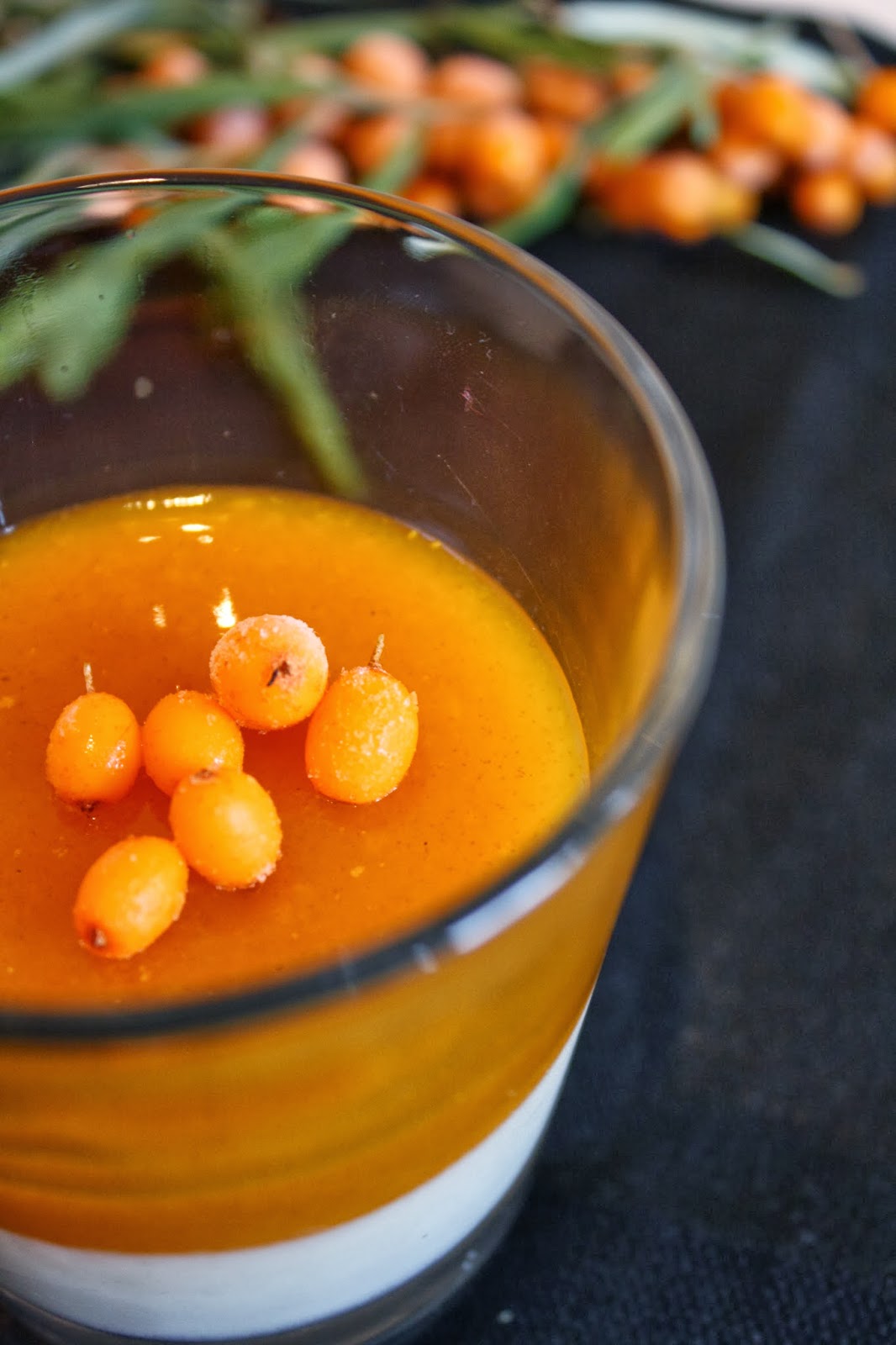 Cebicin keittiö: Tyrni-vaniljapannacotta