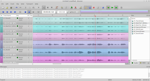 Your Home Recording: Linux Digital Audio Workstations: Open Source ...