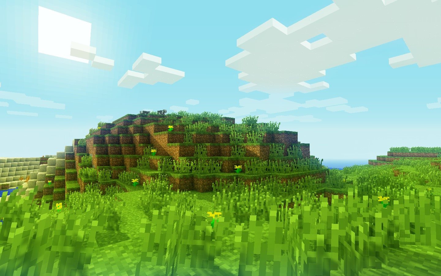 Minecraftlandia: Lindas Paisagens