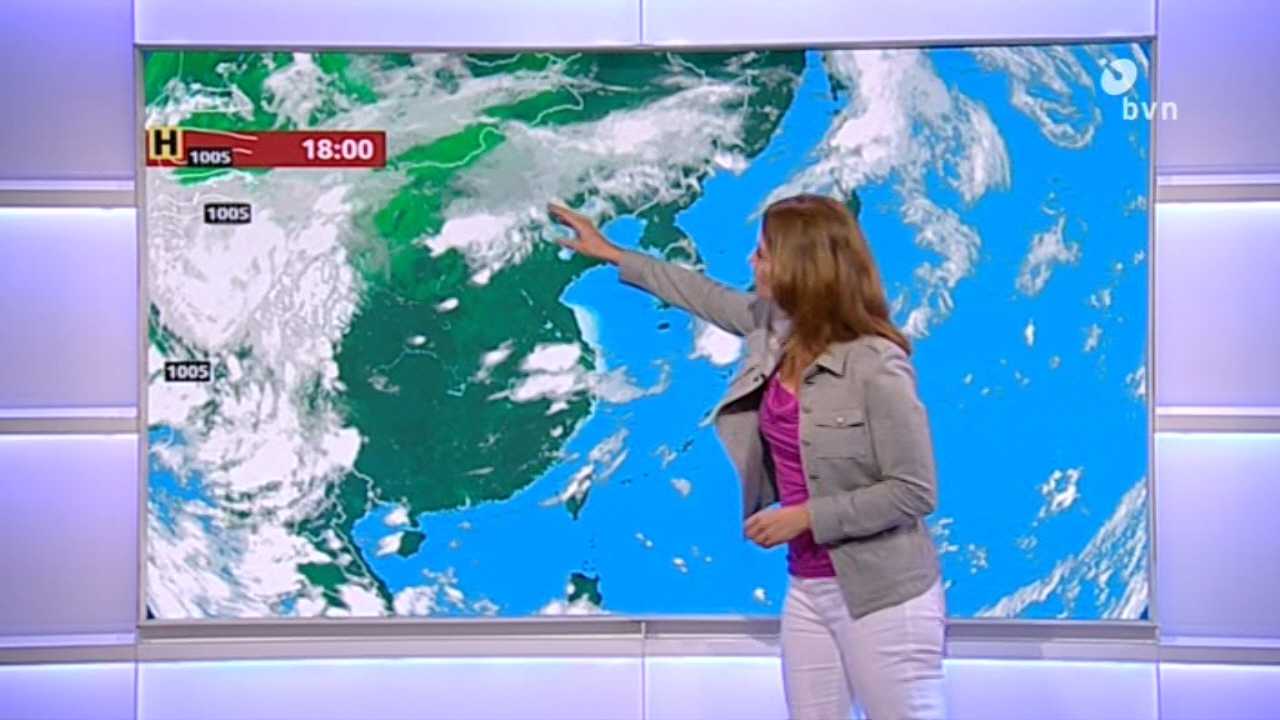 Bekende Nederlandse presentatrices: Willemijn Hoebert NOS weervrouw ...