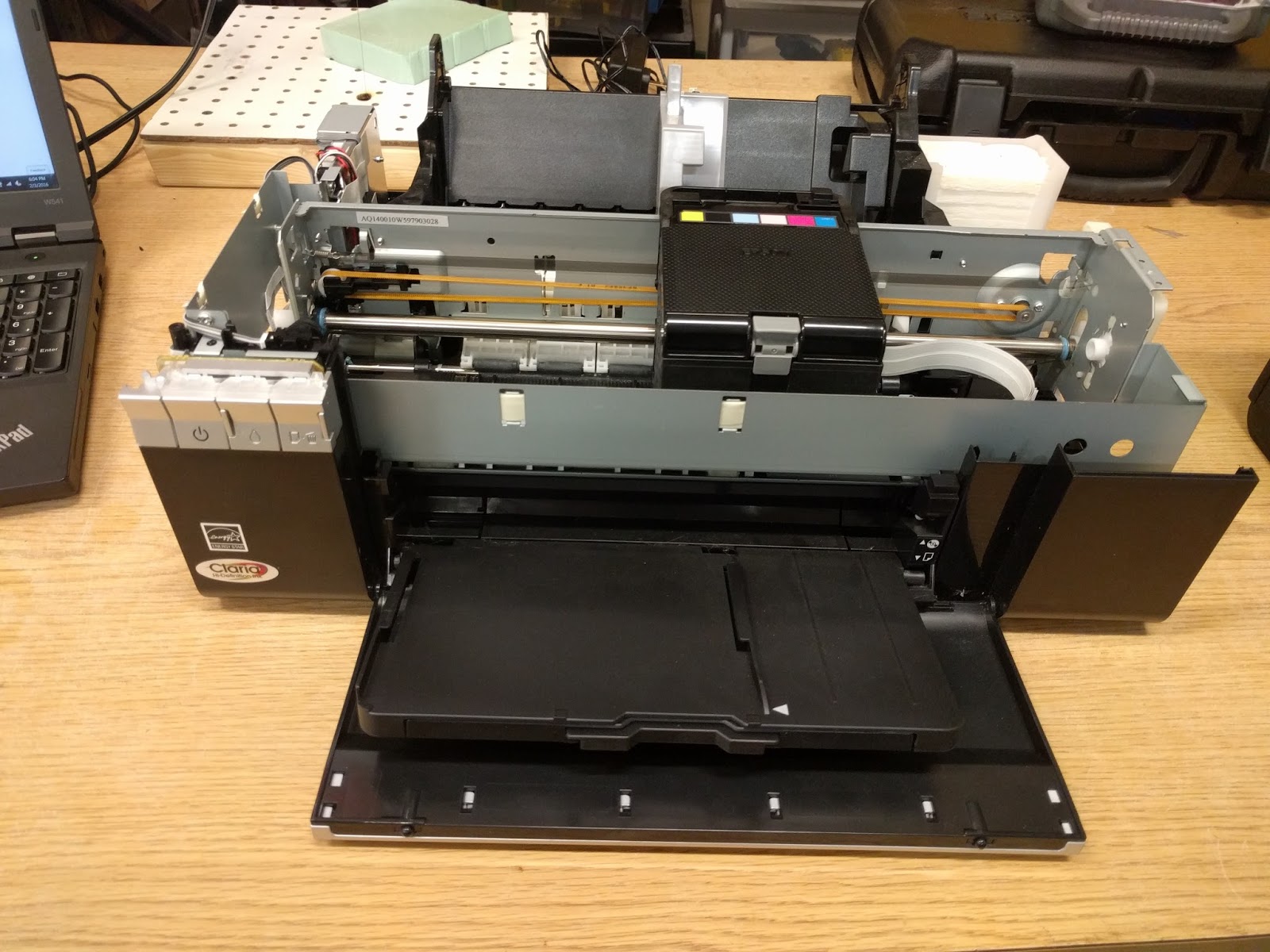 Undocumented Code: Repurposing a Printer's Parts