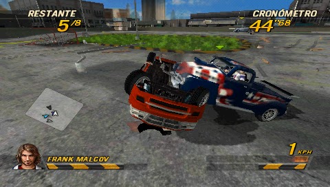 Flatout Head On [PSP] Screenshots ~ APPLEGAMES