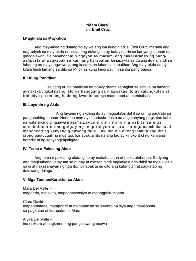 halimbawa ng suring basa - philippin news collections