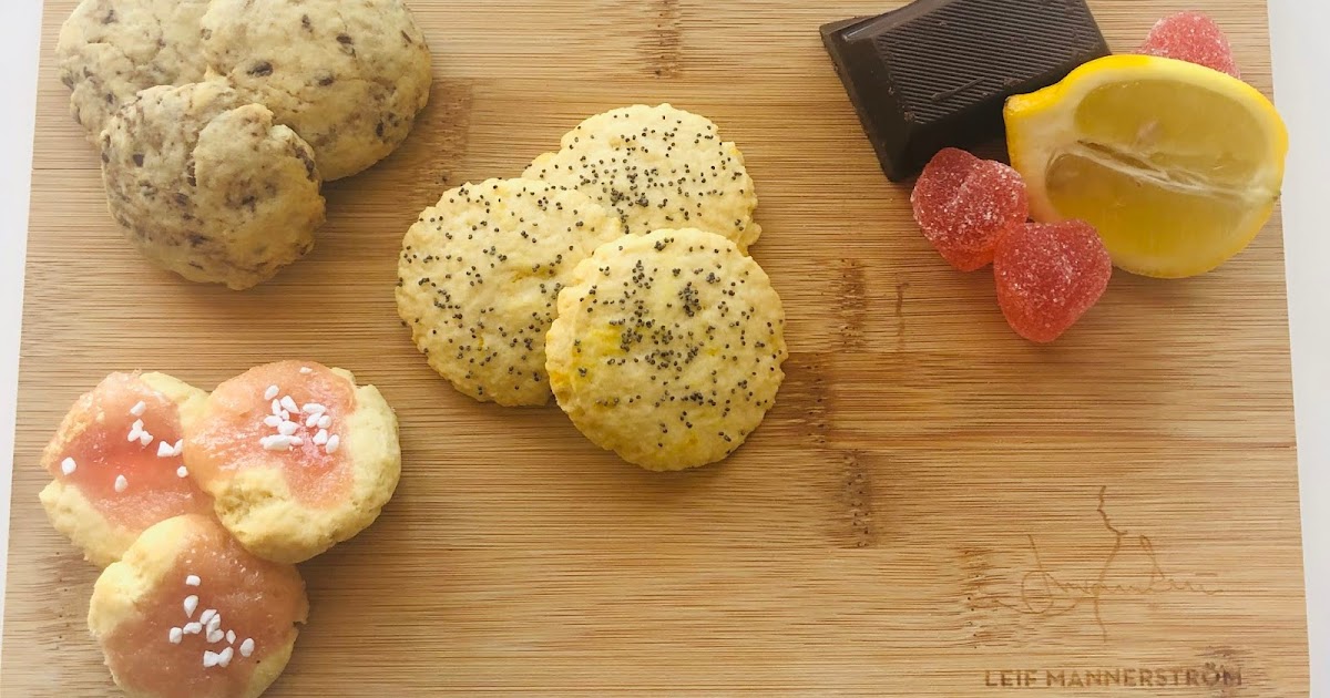 Bina's Mat & Bak: Tre sorters småkakor