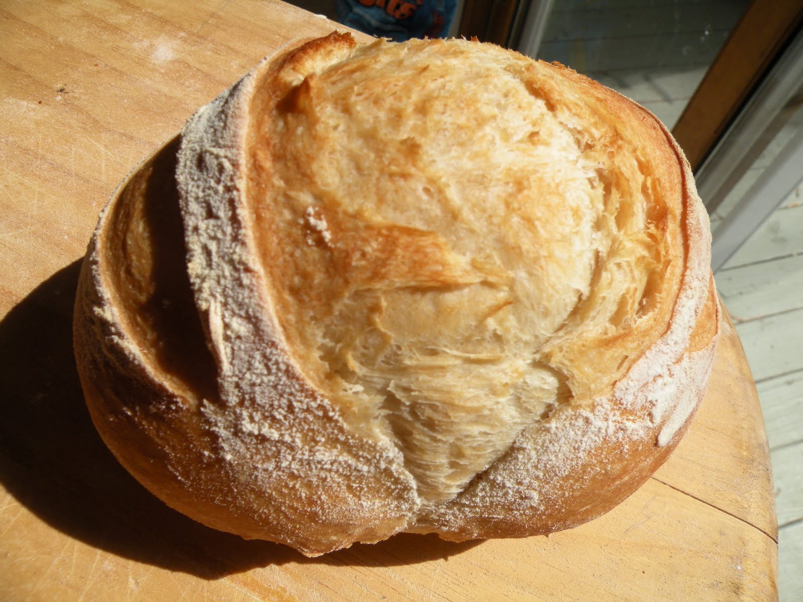 Heart, Hands, Home: Five Minute Bread--shaping and baking