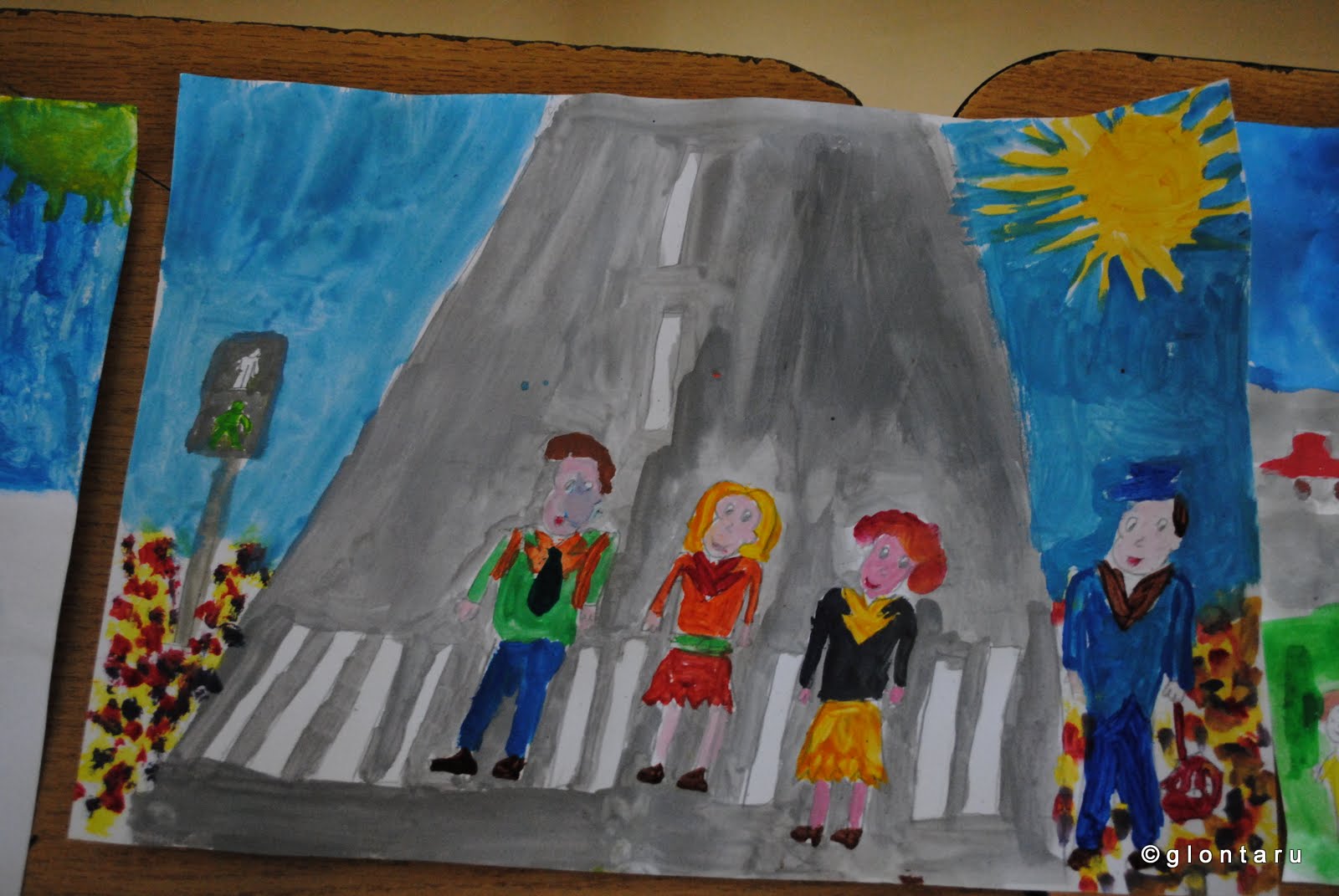 Evolutia mea in imagini !: Concurs desen tematica Circulatia Rutiera