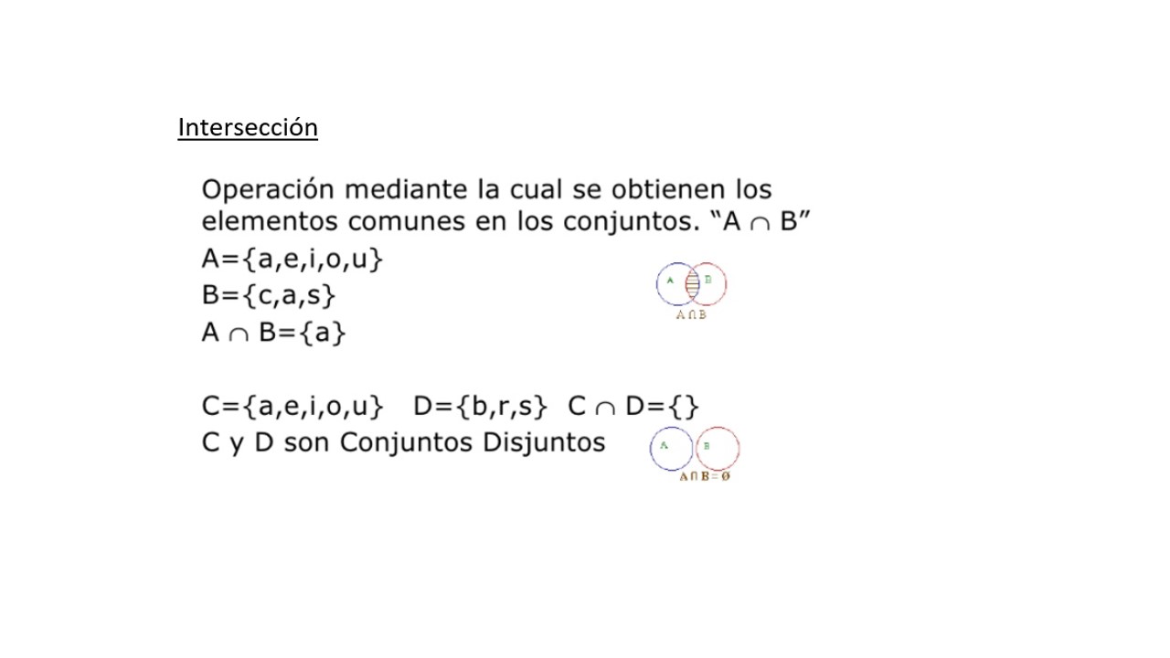 Logica de conjuntos ejemplos