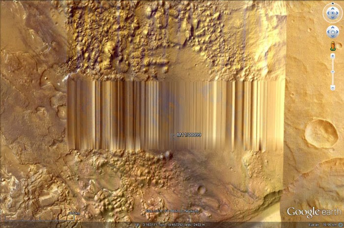 Triumph of a Man Called Da-Da: Mars Moving Rock Anomaly Solved?