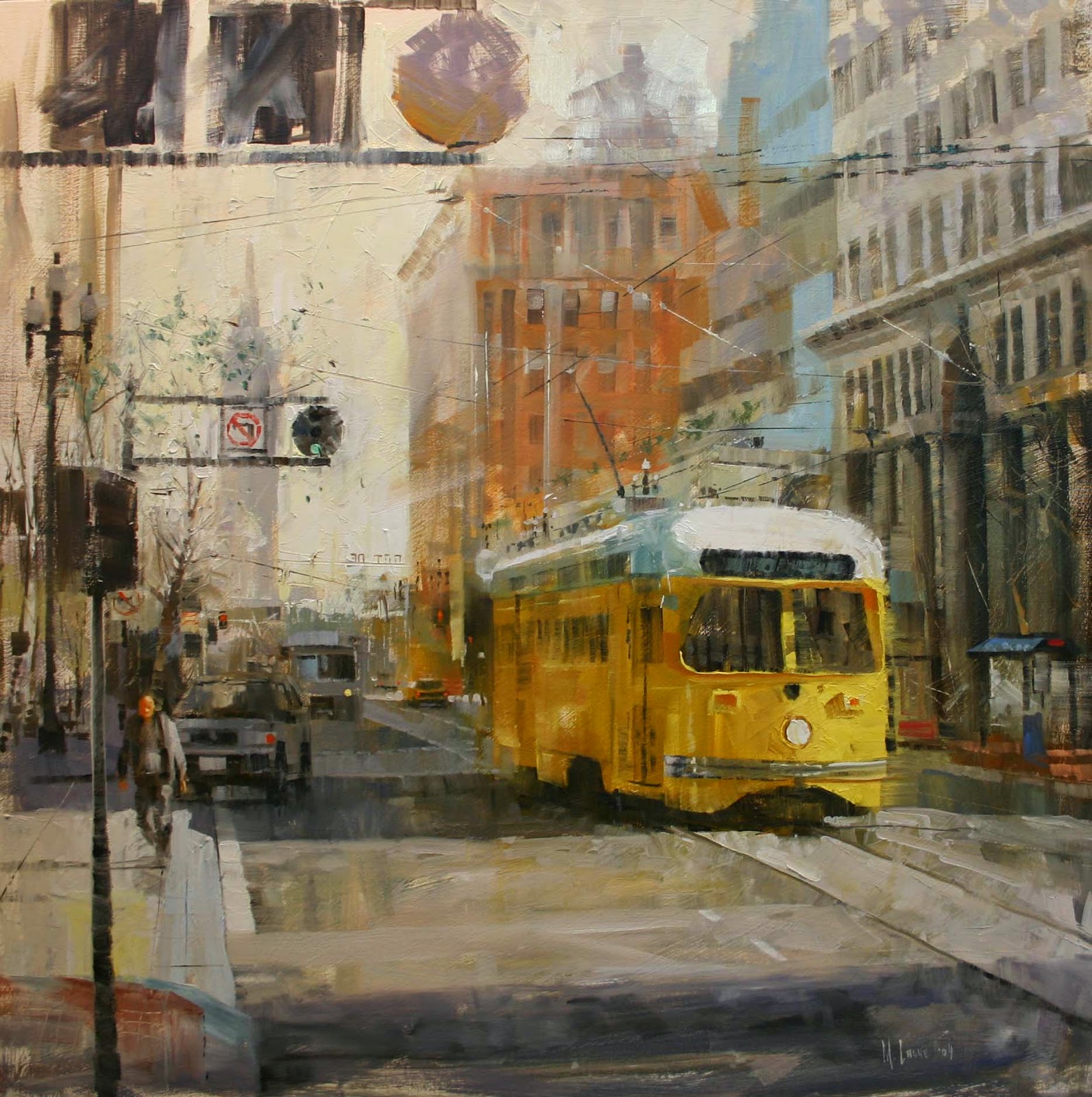 "Heb je Toulouse-Lautrec gezien?" - "Neen, wie heeft er gewonnen ...