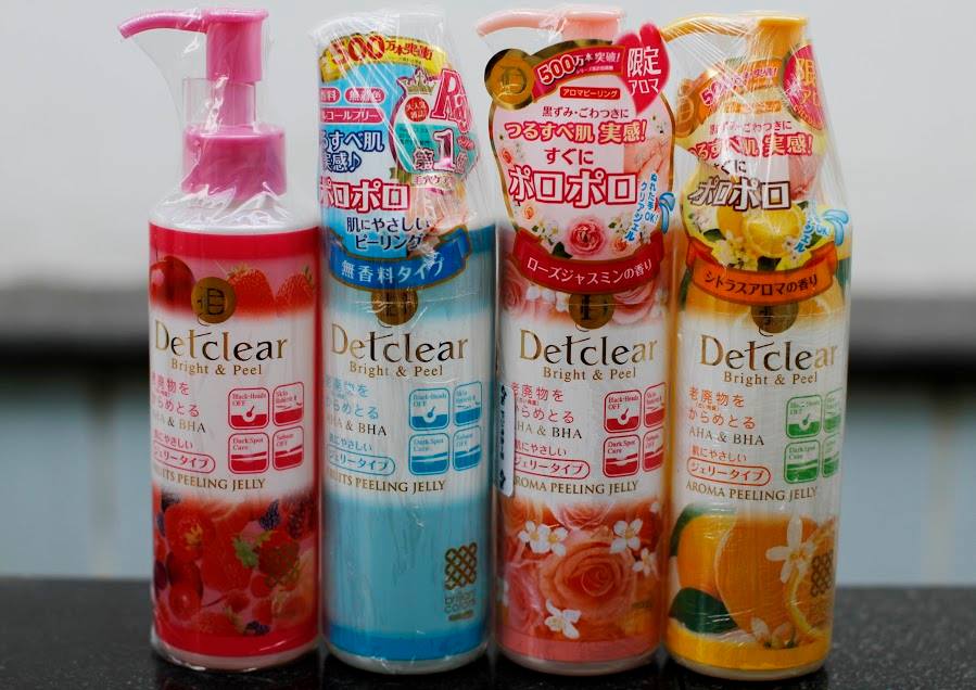 Review Tẩy da chết Detclear phiên bản dupe của Cure Natural Aqua Gel ...