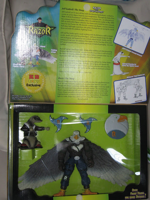 The Toyseum: Razor & Fighter Ferret Action Figure Review