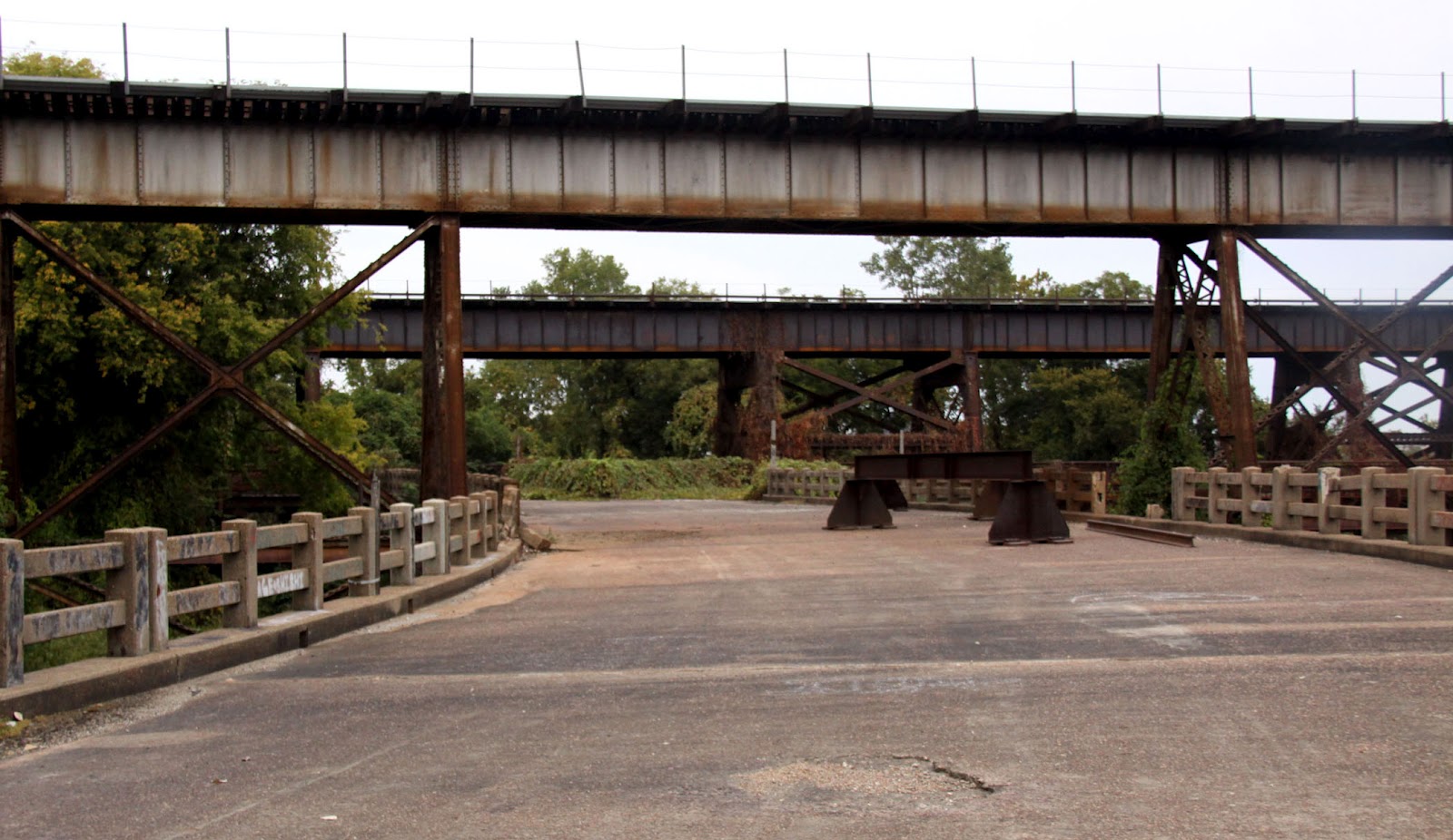 Time Fishing: Under the Harahan Bridge